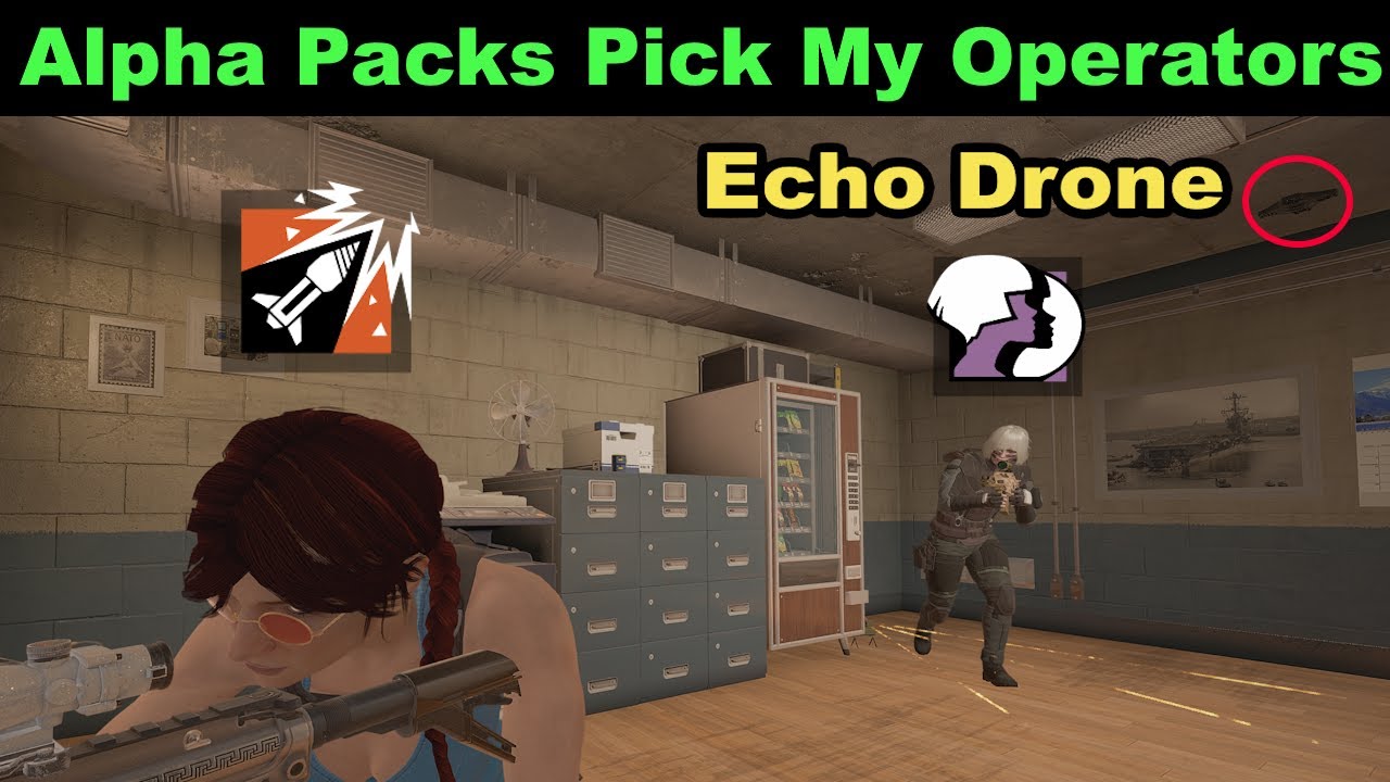 I Opened Alpha Packs To Pick My Operators - R6 Siege - YouTube