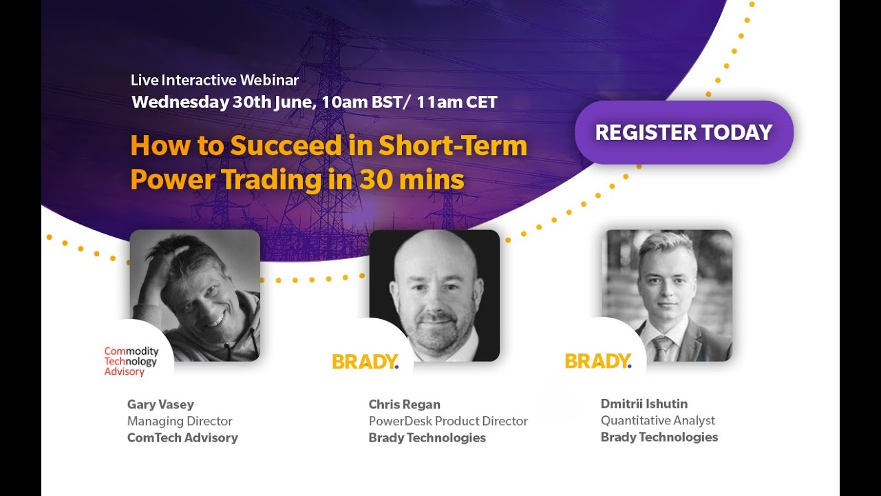 How to Succeed in Short-Term Power Trading in 30 mins - YouTube