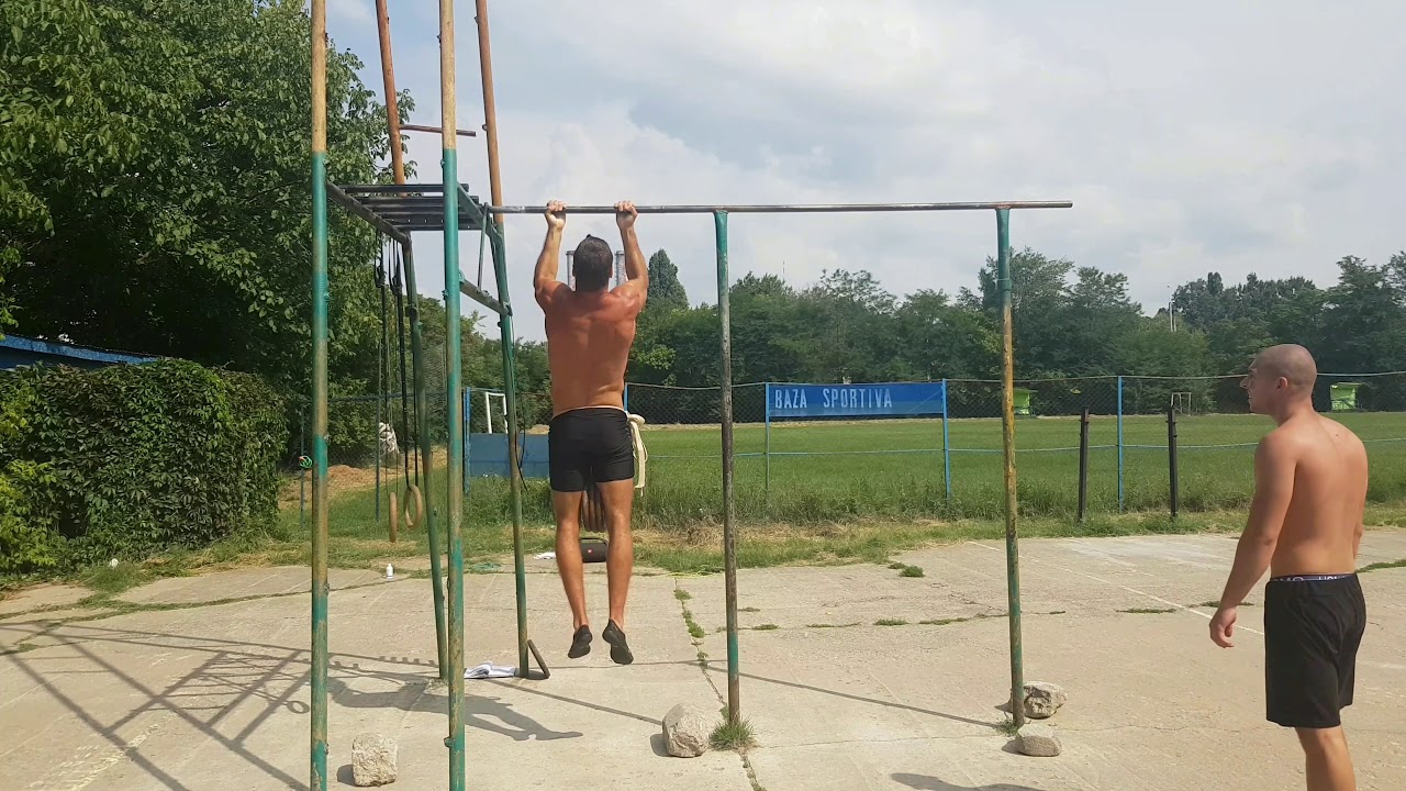 30kg close grip chin ups 10,8,7,7 - YouTube