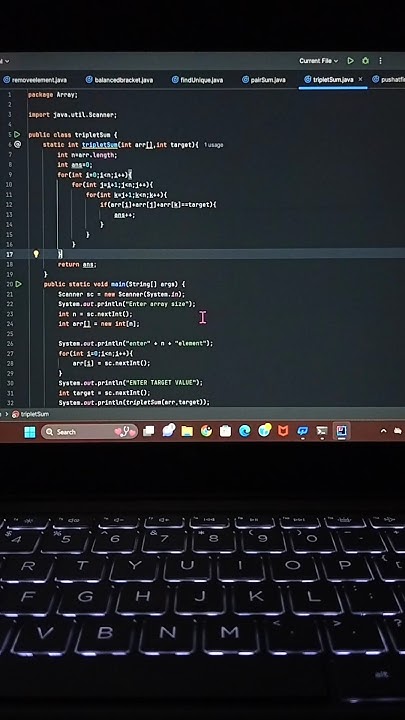 🔥👉triplet Sum In Array🙄shortsviral Codingytshortsdsa Javaleetcodechallenge
