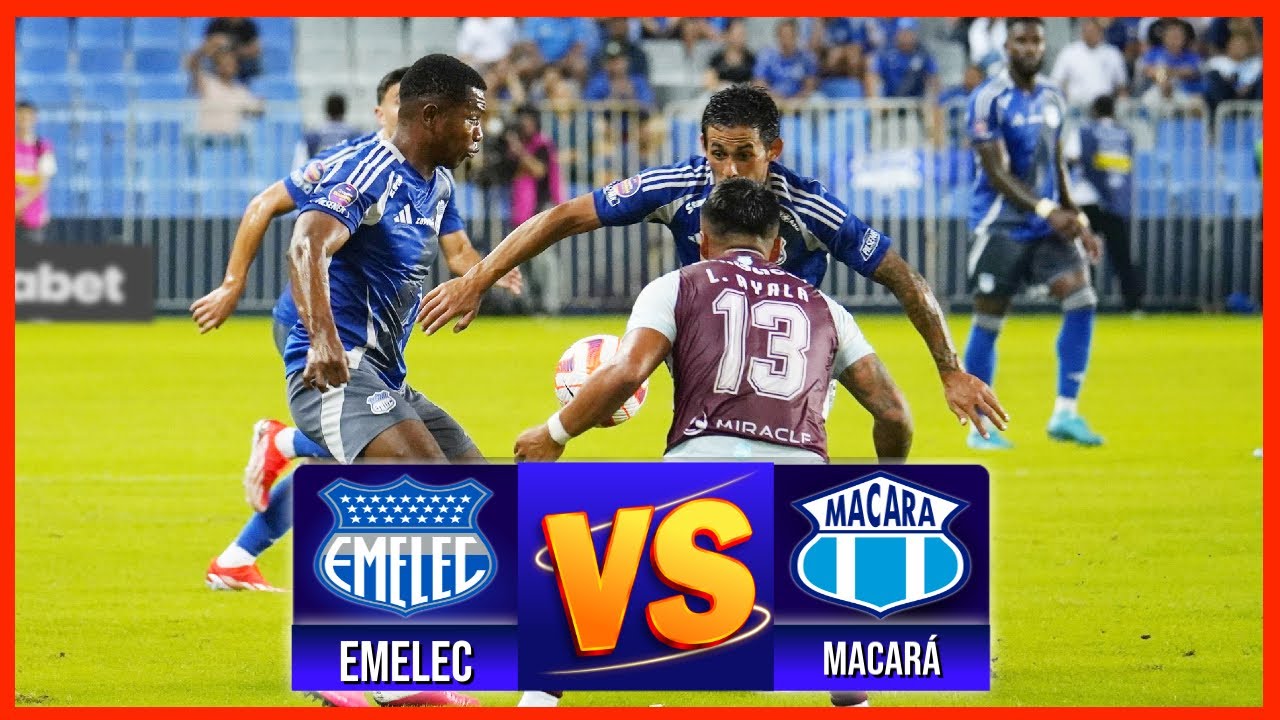 CS EMELEC 0 - 0 MACARÁ LIGAPRO ECUABET 2025 FECHA 3 - YouTube