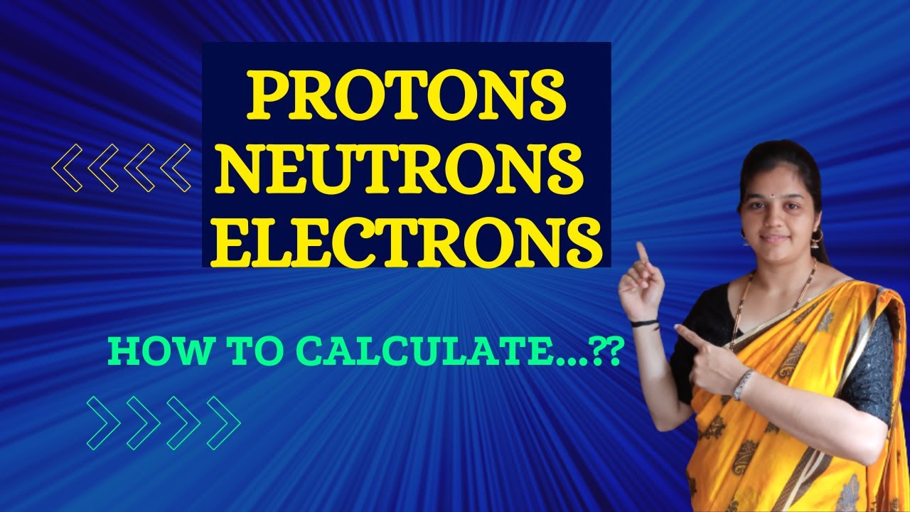 Calculation of number of proton neutron and electron ViVid Chemie - YouTube