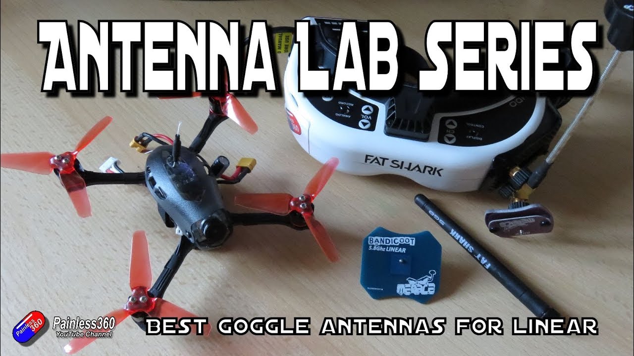 FPV Antenna Lab: Best goggle antennas when using Tiny Whoops? - YouTube
