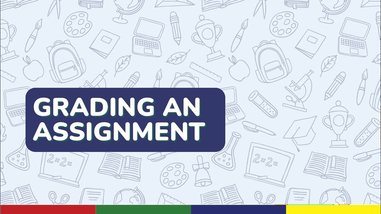 Grading an ALS Assignment - YouTube