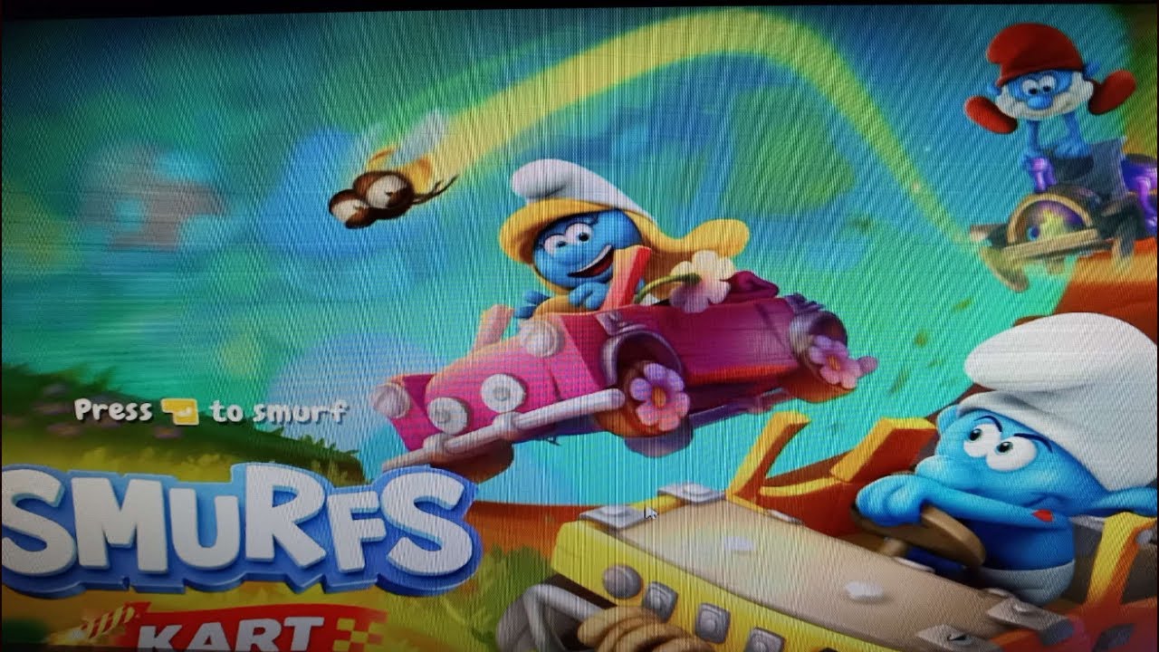 SMURFS KART! GARGAMEL CUP! AMAZING RACING TRACK! - YouTube