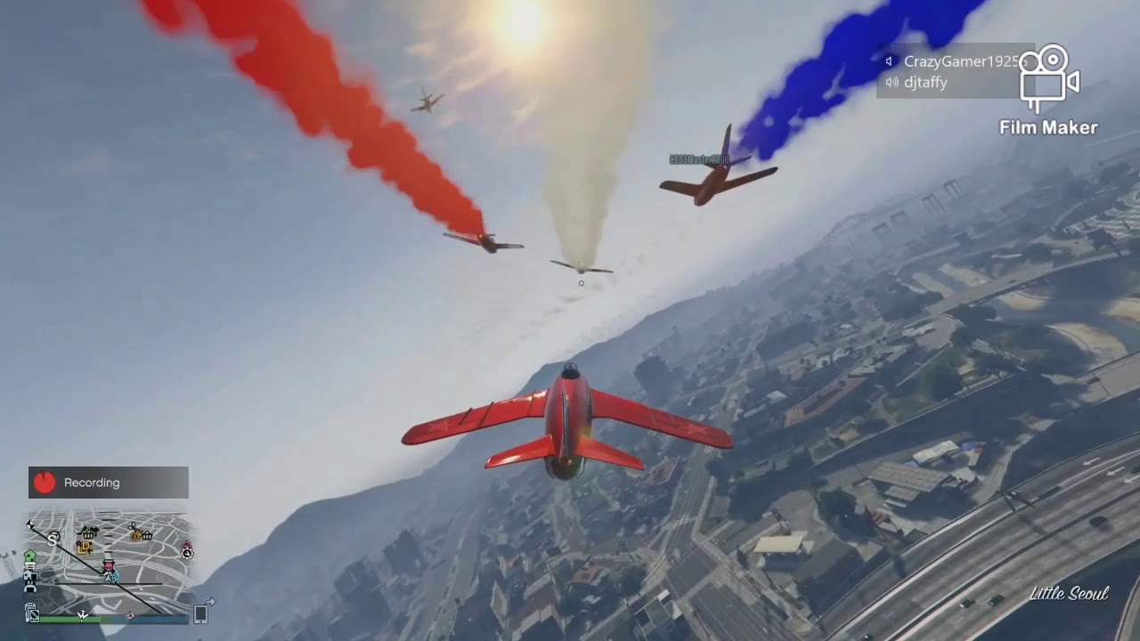 GTA RED ARROWS first ever display - YouTube