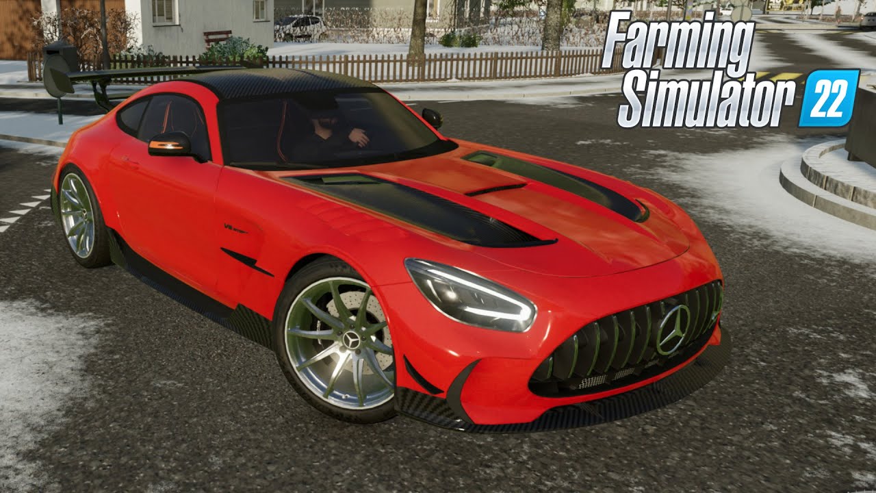 Mercedes-Benz AMG GT - Farming Simulator 2022 [FS22 LS22 Vehicle Mod]# ...