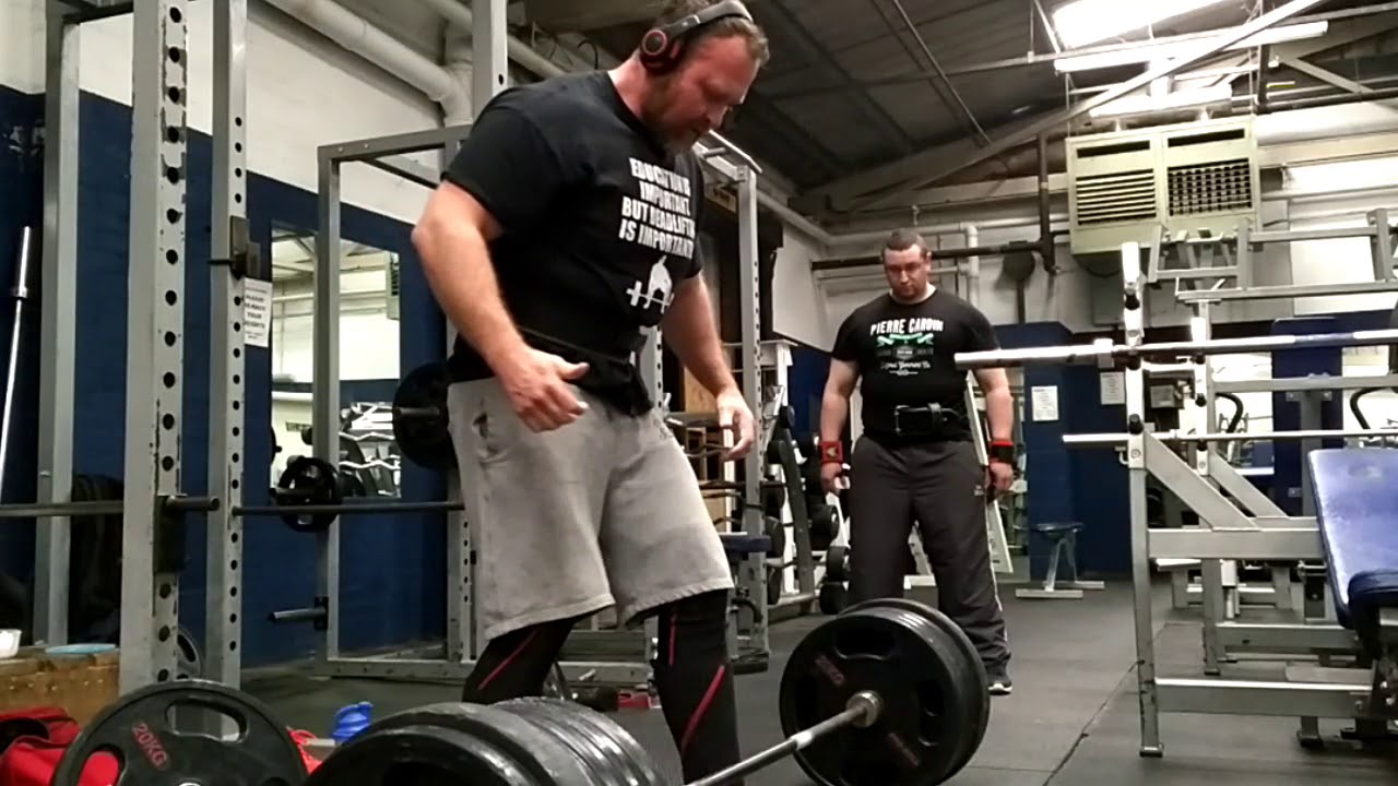 320kg Deadlift, 275kg CAT Deads, Deadlift Rows, Isometric Deadlift ...