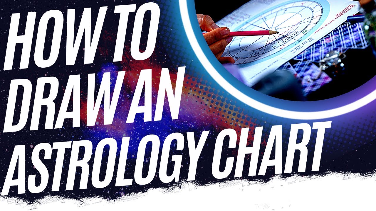 How to Draw an Astrology Chart ? - YouTube