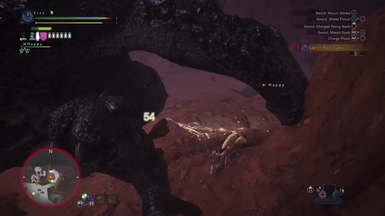 MH:W | Tempered Black Diablos | Solo Charge Blade - YouTube