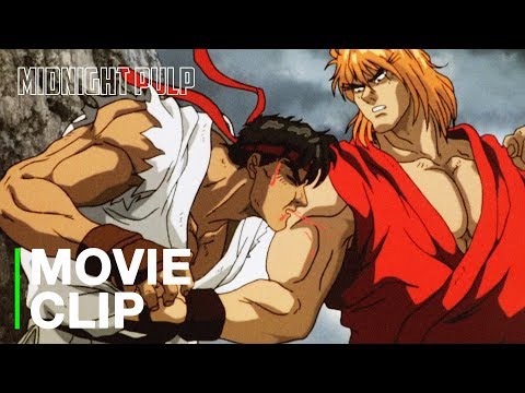 Evil Ken fights Ryu & the gang | Street Fighter II: The Animated Movie (1994)