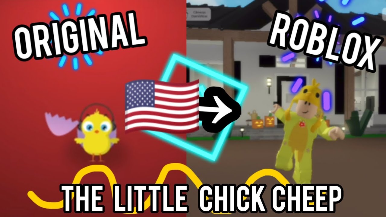 The Little Chick Cheep, but in Roblox - (English 🇺🇲) - Pulcino Pio ...