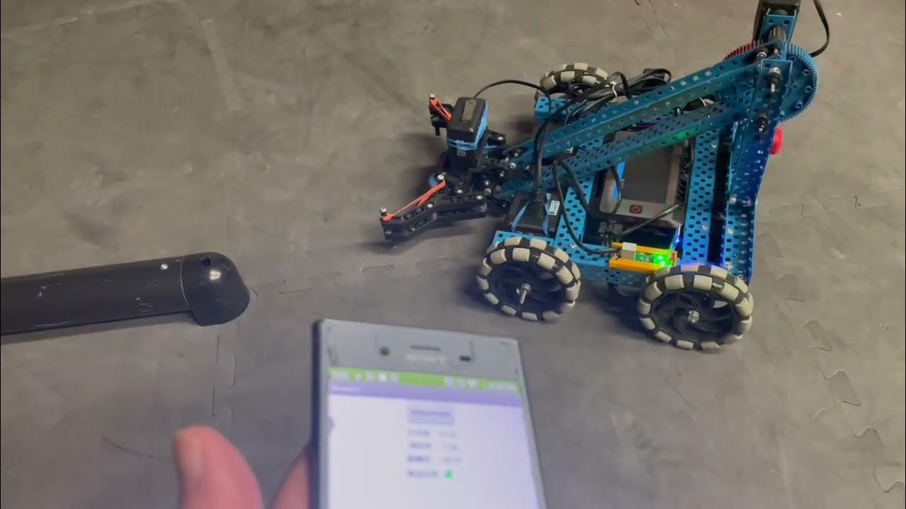 APP Inventor controlled Vex V5 by using phone's gyro - YouTube