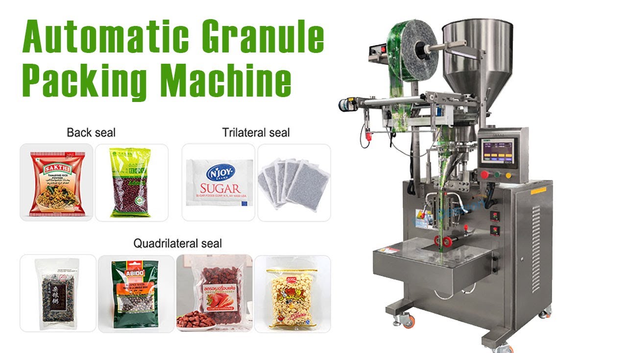 Efficient Automated Granule Packaging Machine Operation Test Video ...