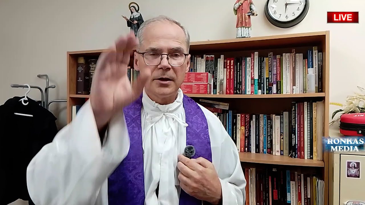 FR. STEVEN AT ST. AIDEN CATHOLIC PARISH CHURCH SCARBOROUGH - YouTube