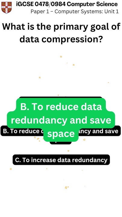 iGCSE Computer Science 0478 0984 Paper 1 Unit 1 q066 v1 - YouTube