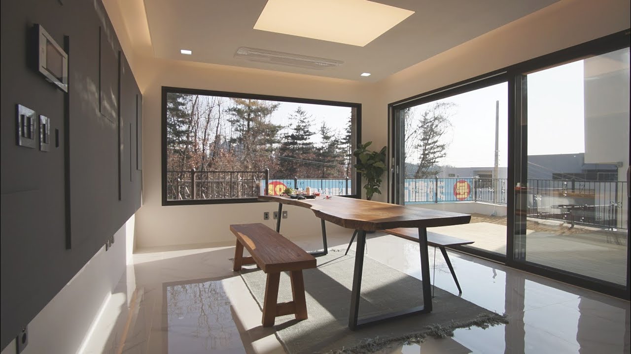 마당이 넓은 전원주택 채광좋은집 a spacious cottage / a well-lighted house - YouTube