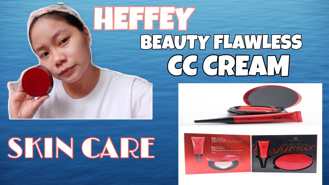 HEFFEY BEAUTY FLAWLESS CC CREAM REVIEW#skincare #cccream - YouTube