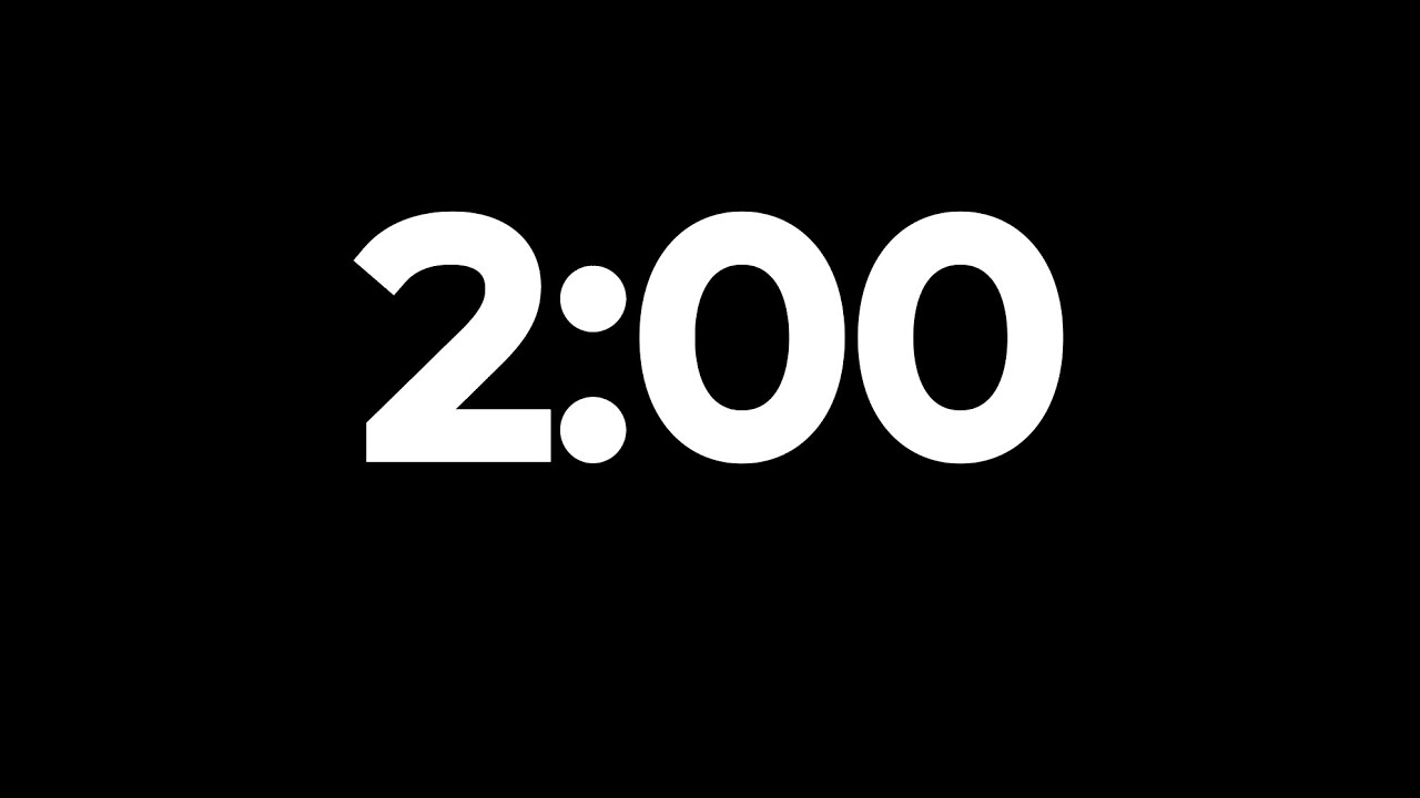2 Minute Timer - YouTube