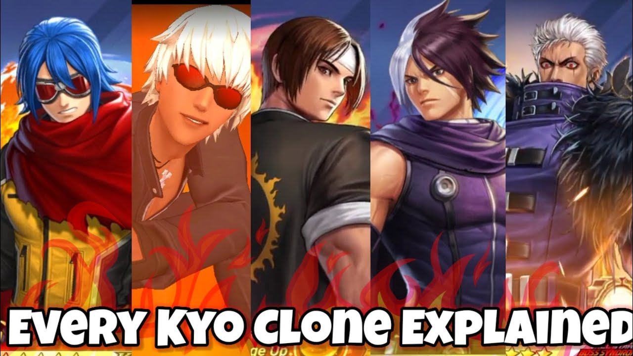 KYO and ALL of his CLONES EXPLAINED! - King Of Fighters All-Stars - YouTube