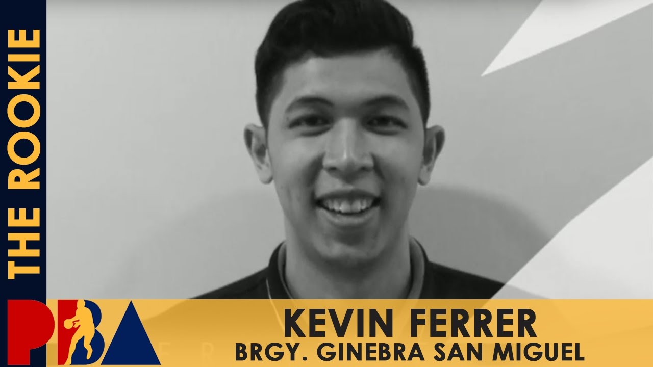 The Rookie: Kevin Ferrer (Brgy. Ginebra San Miguel) - YouTube