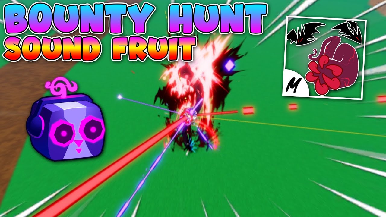 Sound Fruit + Sanguine Art Bounty Hunting... | Blox Fruits - YouTube