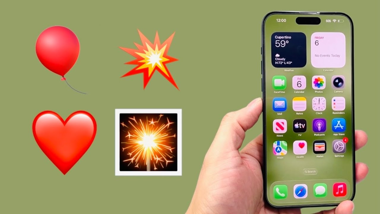 How To Send Fireworks, Lasers, Balloons, Confetti, Spotlight, Love ...