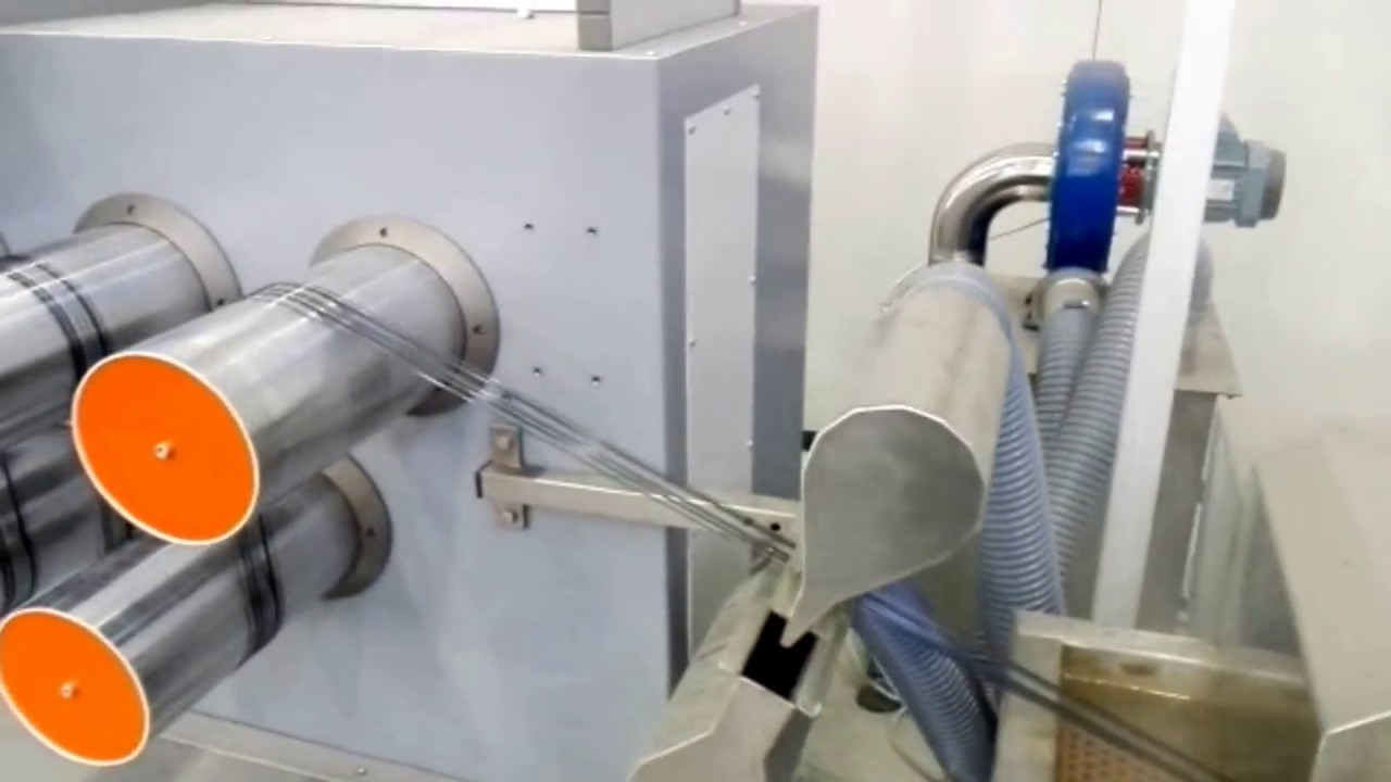 AGRIPAK - Extrusion line of synthetic fiber for reinforced concrete ...