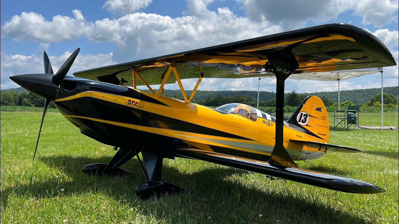 Acro Sport IIS RC Biplane-Binghamton Aeros - YouTube