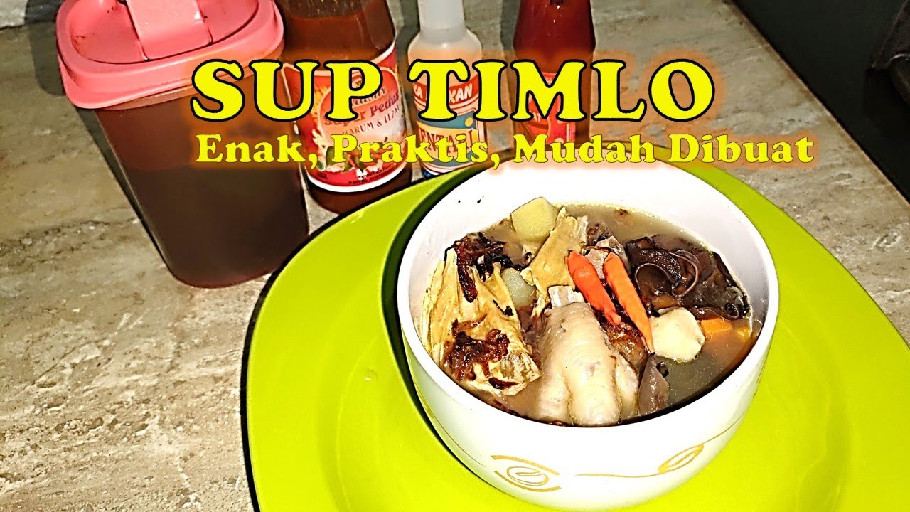 SUP TIMLO Ayam Jamur, Hidangan Pas untuk musim dingin | Resep Rumahan ...