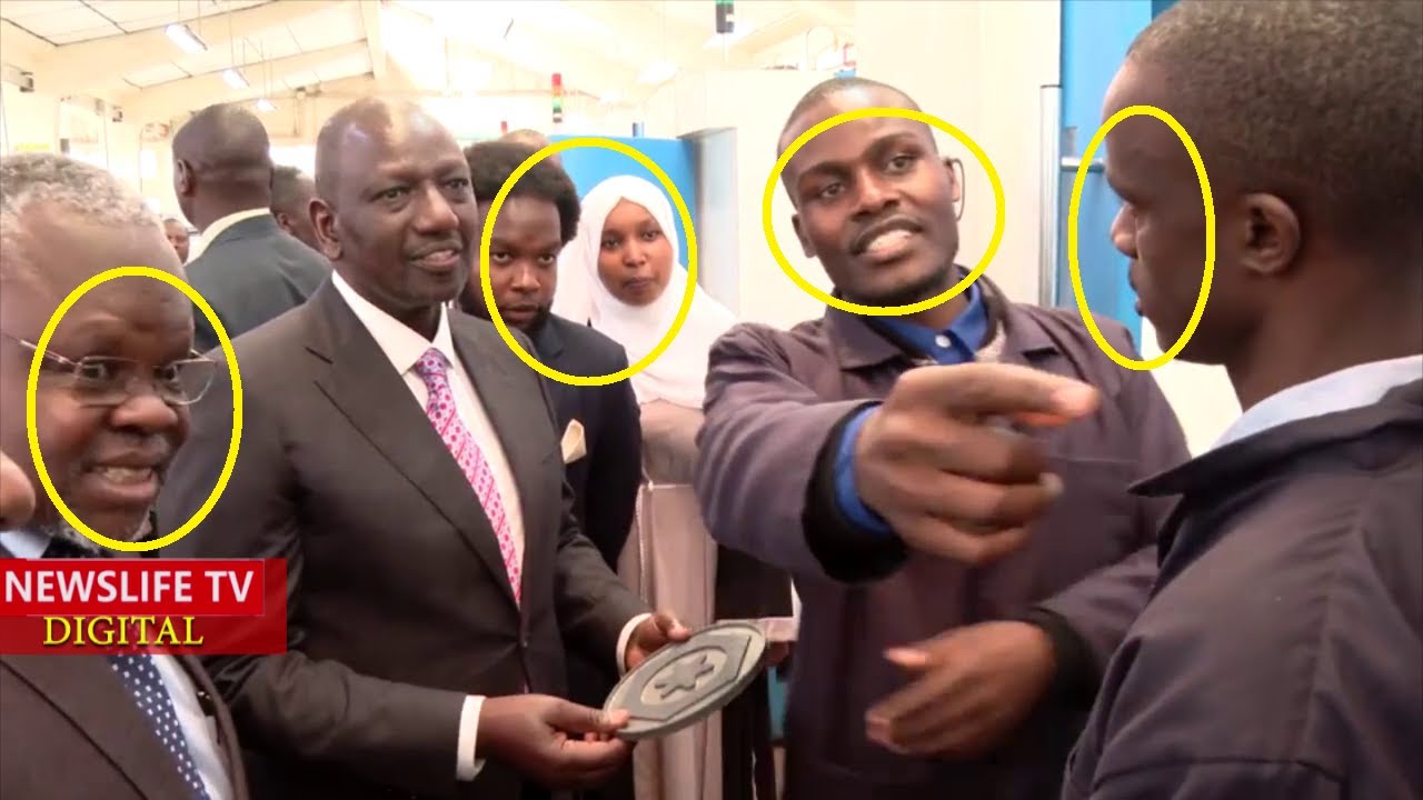 WOW! HEARTWARMING RECEPTION,,SEE WHAT PRESIDENT RUTO DID TO TECHNICAL ...