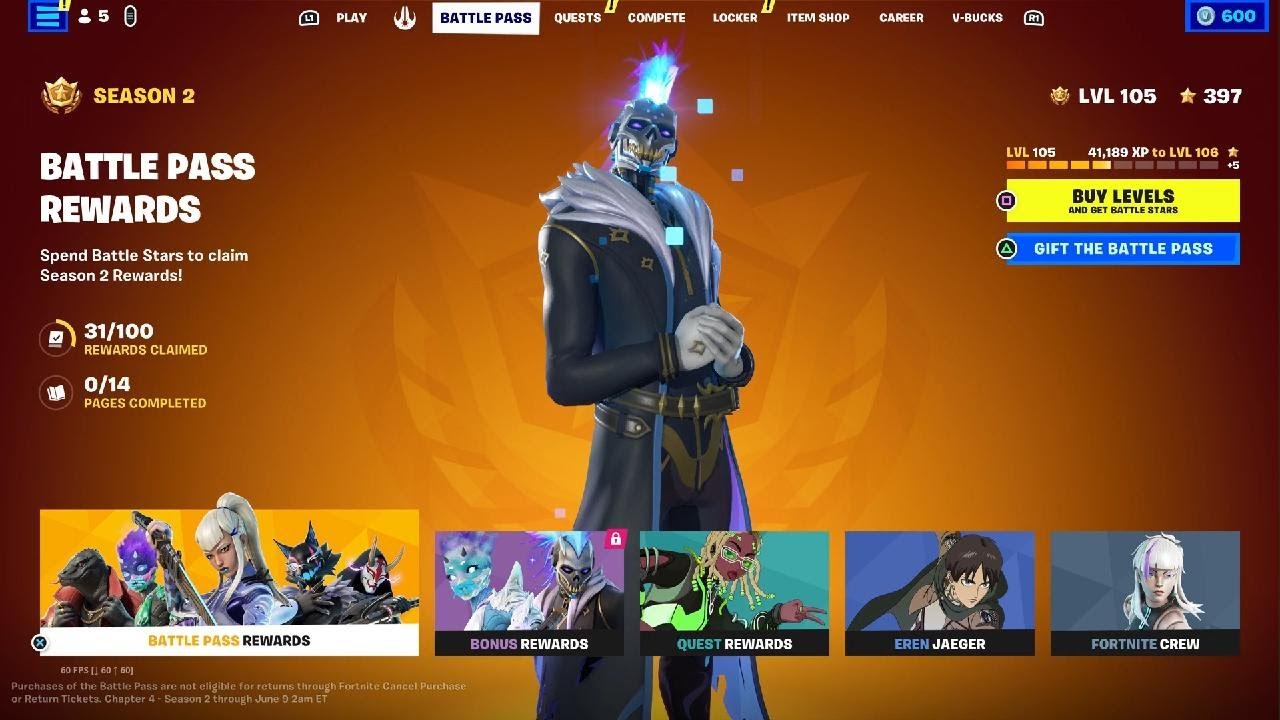 Fortnite Battle Pass and All Page Claim - YouTube