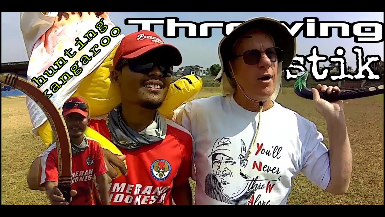 part 7 || Throwing stick || skipy hunting || tradisional bumerang ...