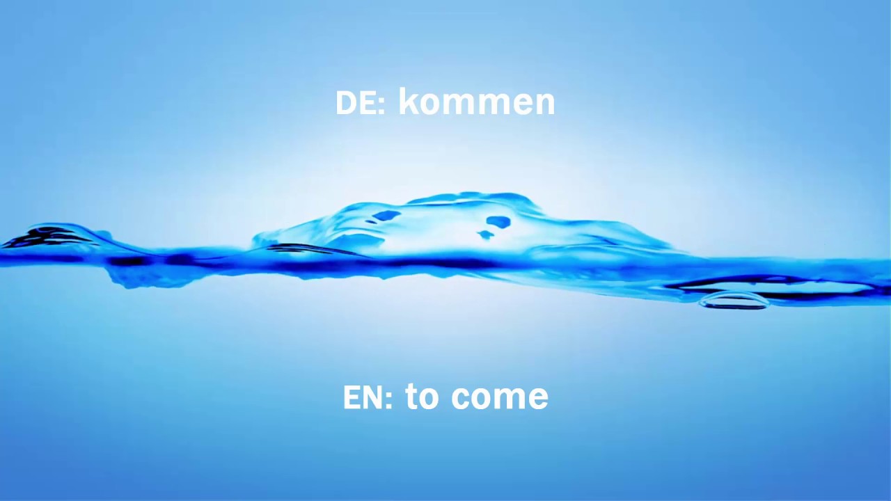 Learn how to say kommen - to come in German | Learn German ...