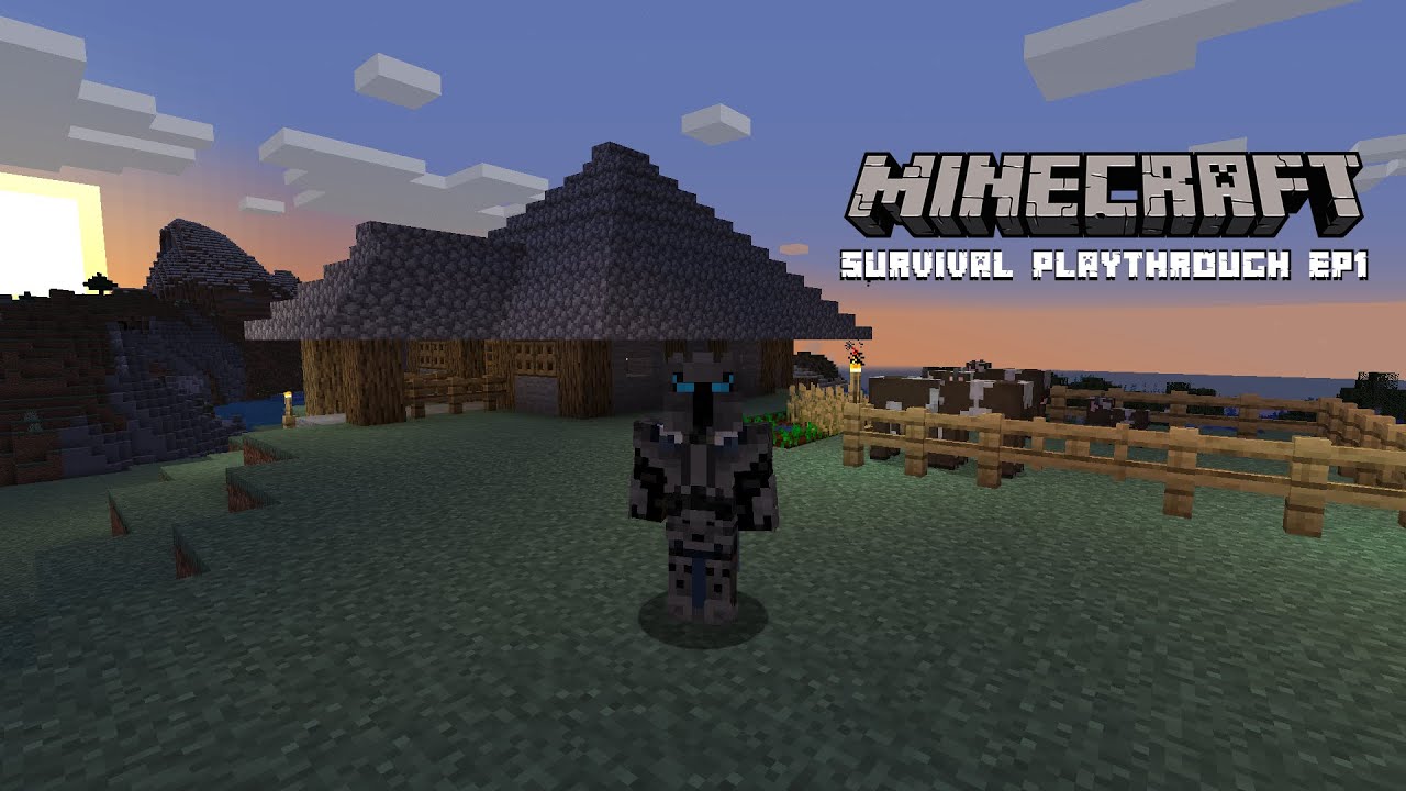 Minecraft Survival Playthrough EP1 (Minecraft Java 1.16 Snapshot 20w22a ...