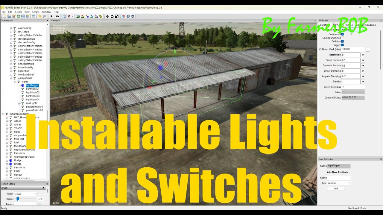 Making a customizable Lights with Switches setup for a placeable system ...