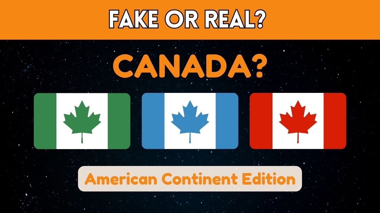 Fake or Real? Can you guess the REAL flag? American Edition - YouTube