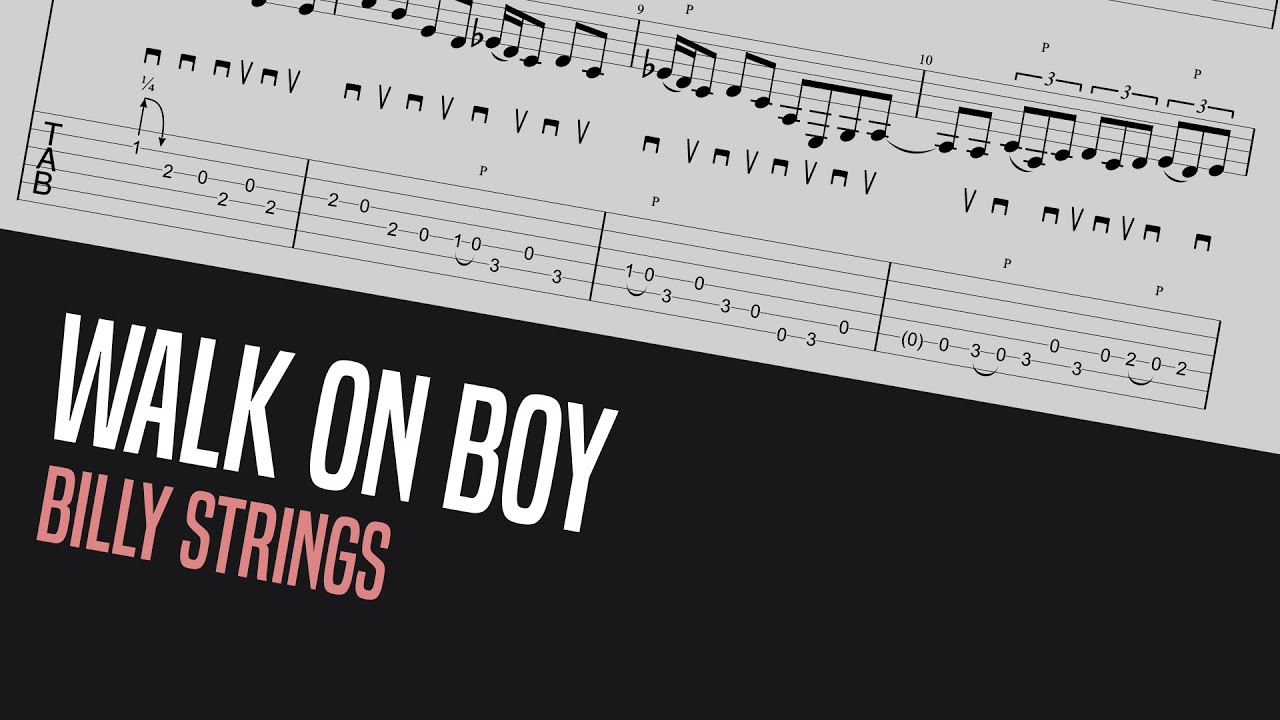 Learning Billy Strings' Walk On Boy break! - Bluegrass Guitar ...