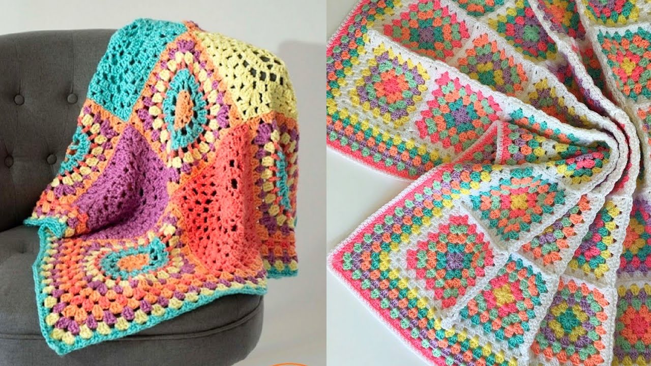 Top Trending free Crochet Blanket patterns Solid Color New Crochet ...