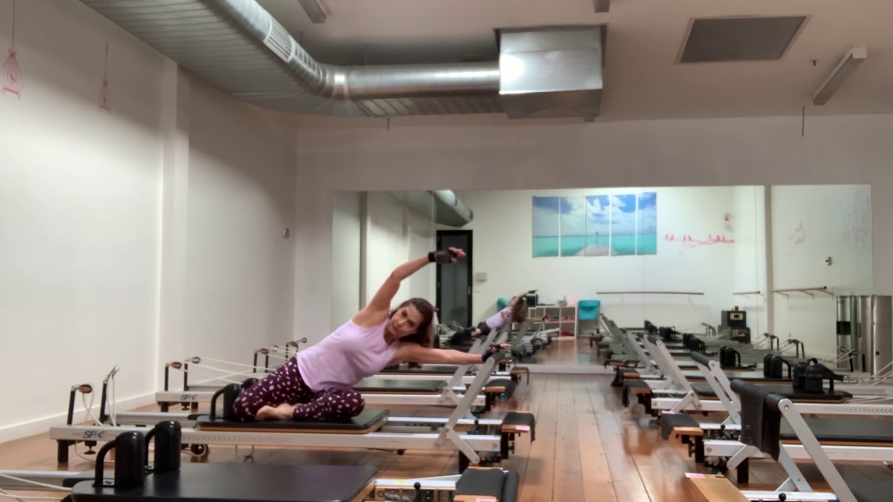 Reformer Mermaid stretch ️ - YouTube