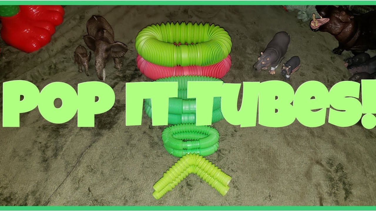 Pop It Tubes! {8 Tubes} - YouTube