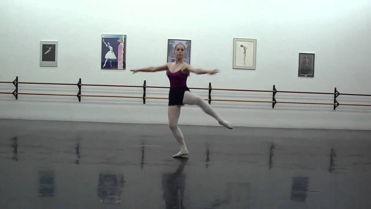 Ballet Fouette Turns age 14 - YouTube