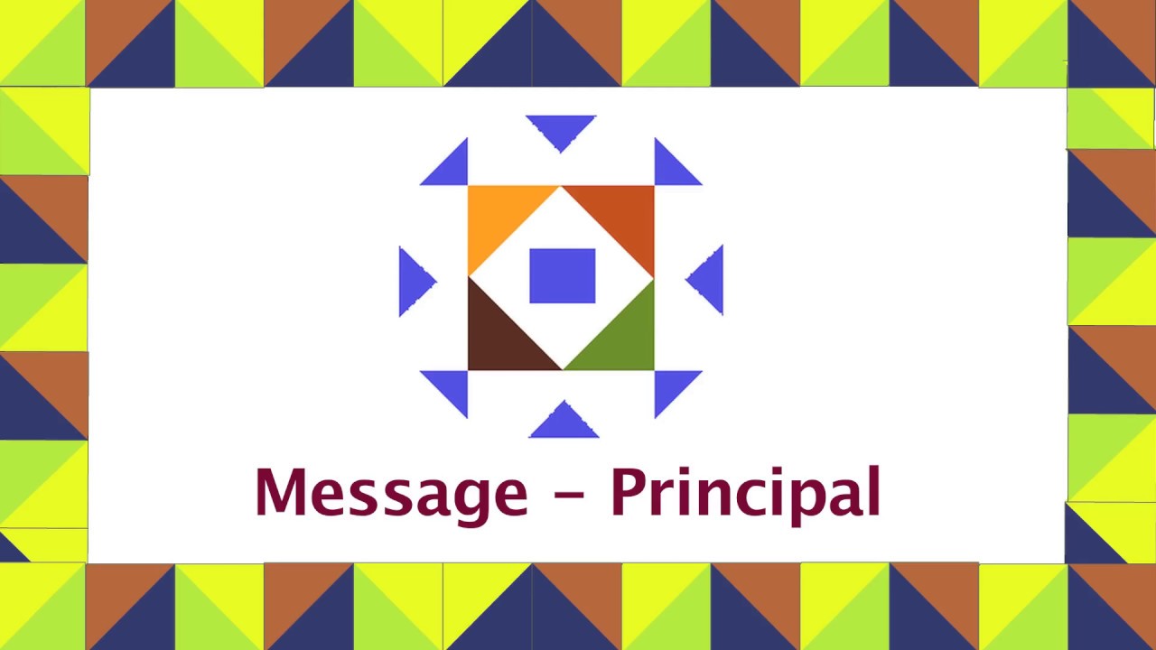 Manaskriti School - Principal Message - YouTube