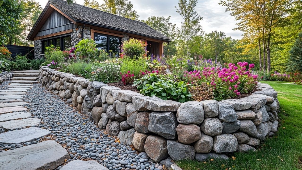 7 Natural Stone Fence Ideas for Modern Gardens | Stylish & Sustainable ...