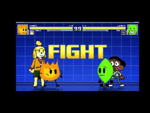 mugen Firey & Isabelle vs Leafy & Craig mugen battle 167