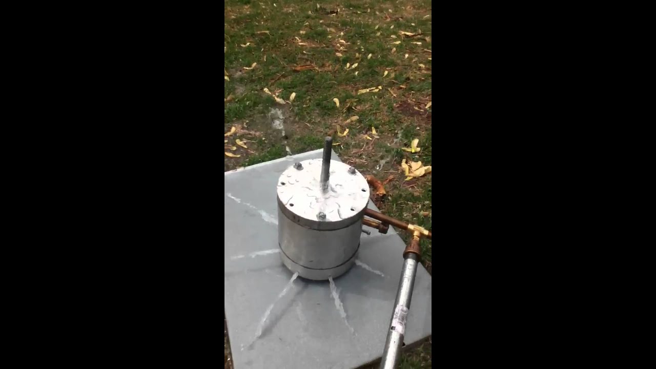 Tesla turbine water powered alternative green energy - YouTube