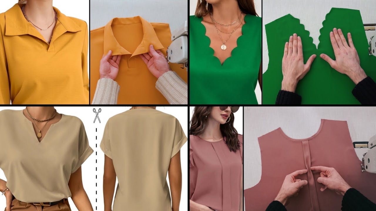 Best [4] Beautiful Neck Stitching Designs. Which is not used by ...