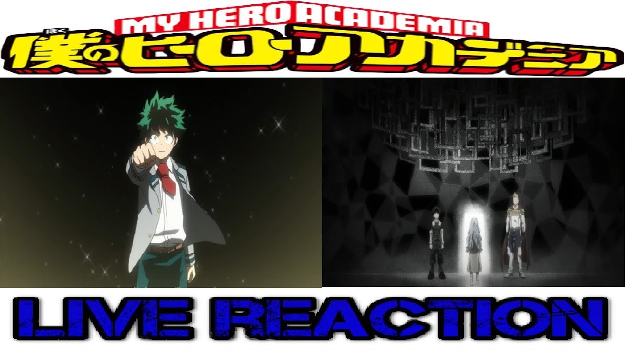 My Hero Academia Season 4 Opening And Ending Themes Live Reaction - YouTube