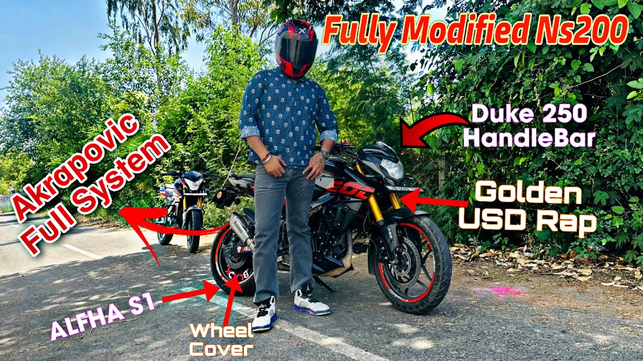 Fully Modified Ns 200 | Fully Loaded Under 35K | Akrapovic Full System ...