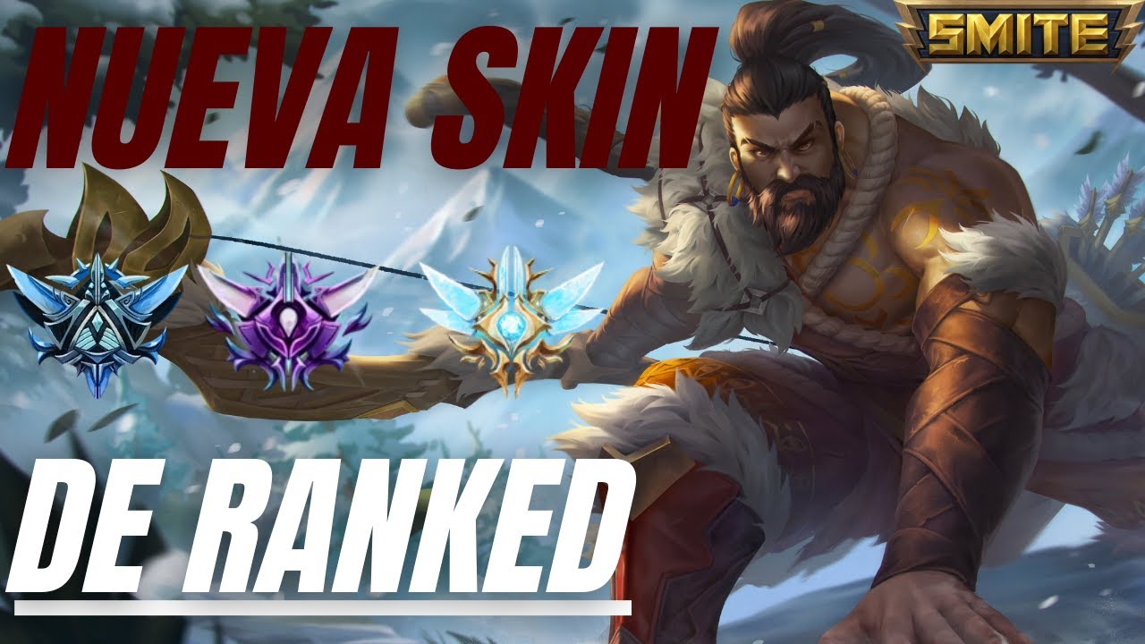 LA NUEVA SKIN DE RANKED / BESERKER RAMA / COMENTANDO #smite - YouTube